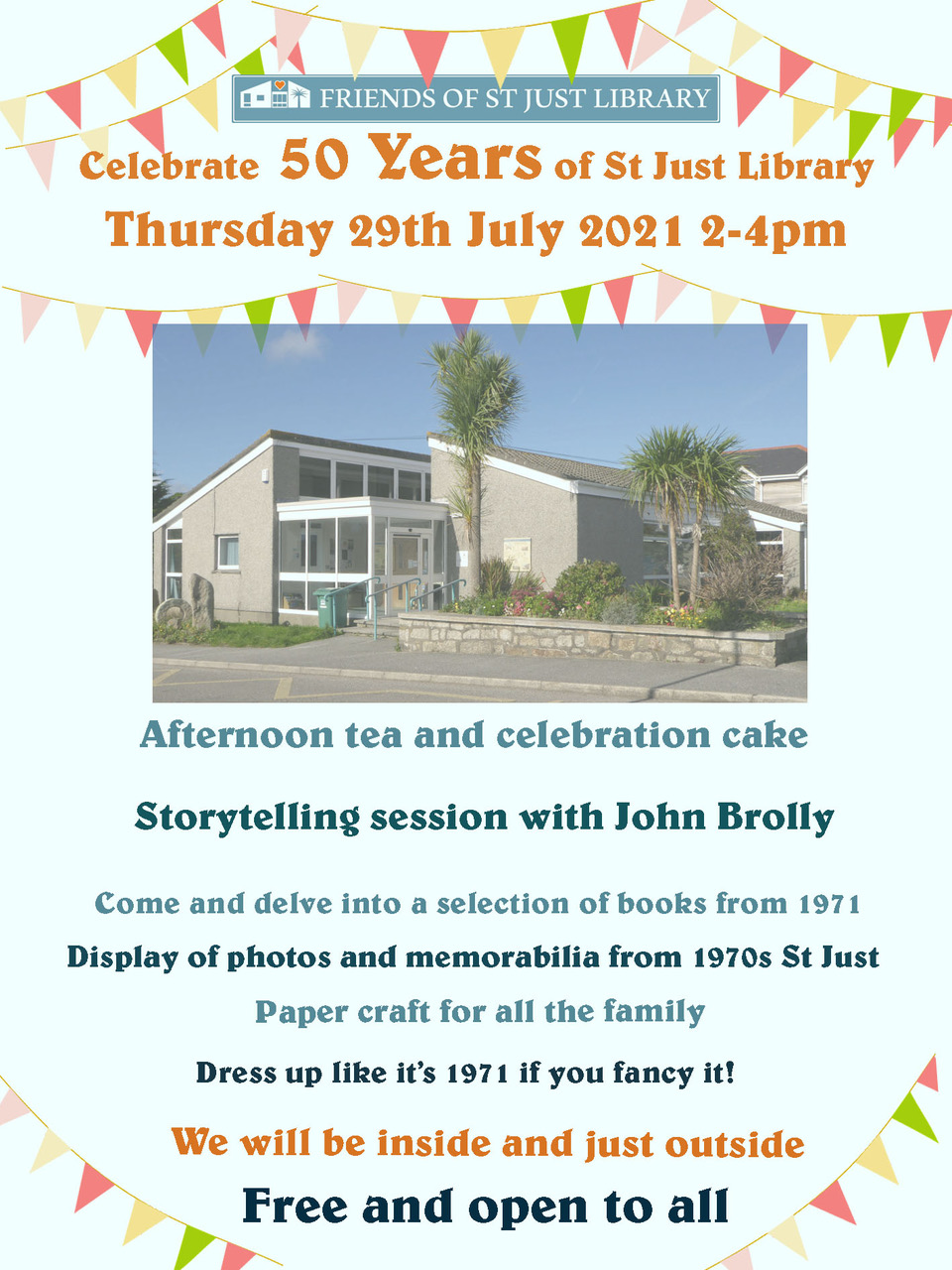 Friends of St Just Library News