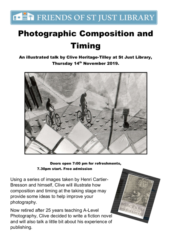 Friends of St Just Library Previous News Updates